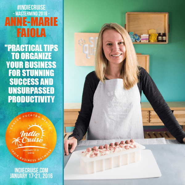 #IndieCruise Mastermind 2016 Speaker: Anne-Marie Faiola: Prioritize for ...
