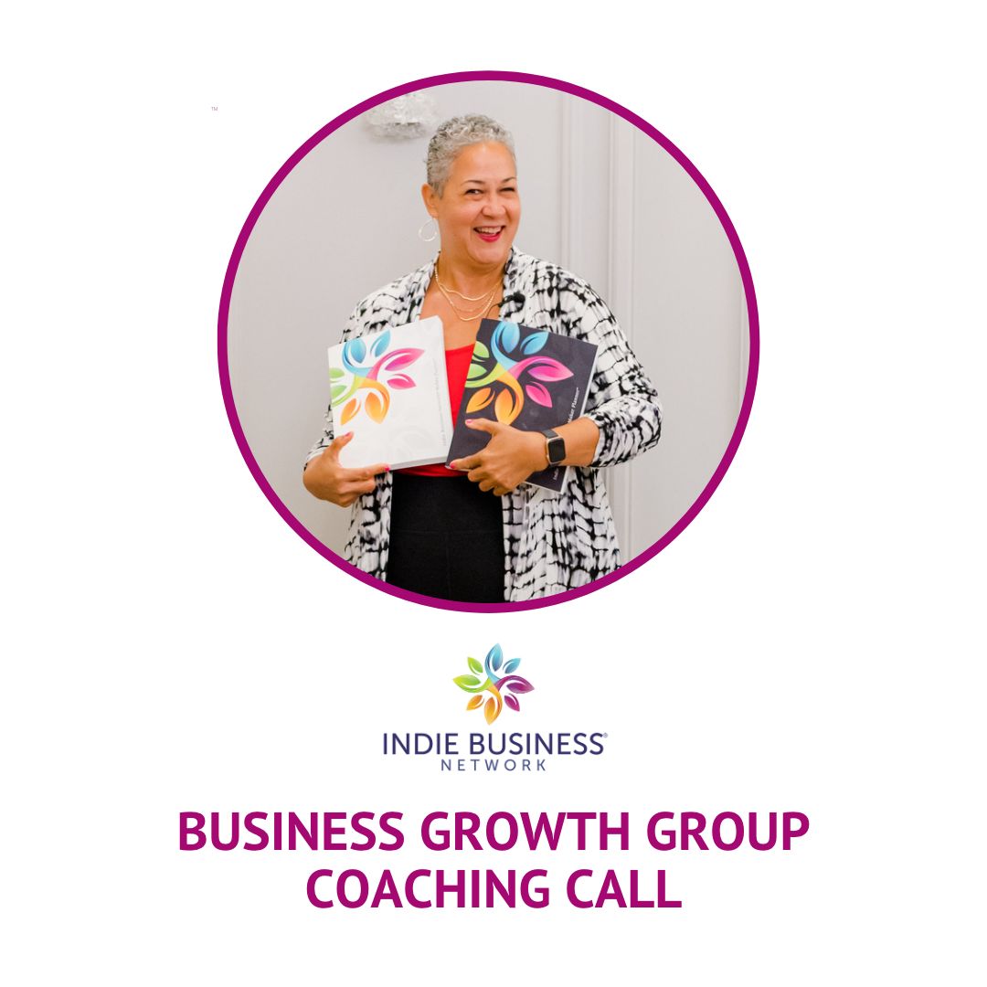 Personal Business Coaching in a Group Setting - Indie Business Network®